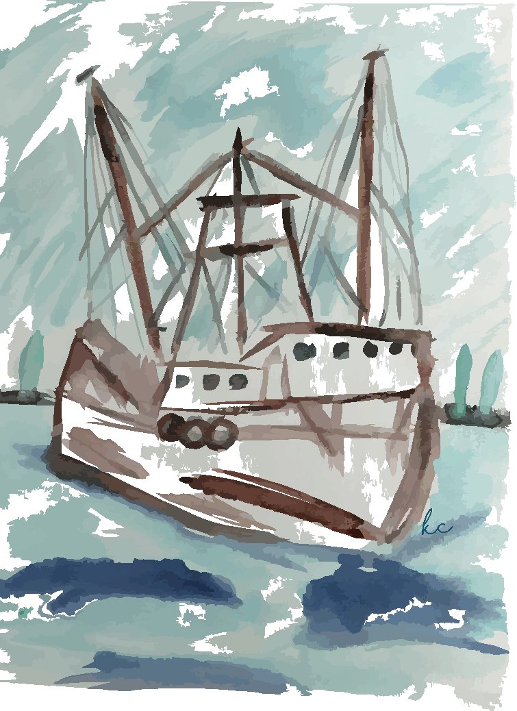 Shrimp Boat – Halfpintdesigns