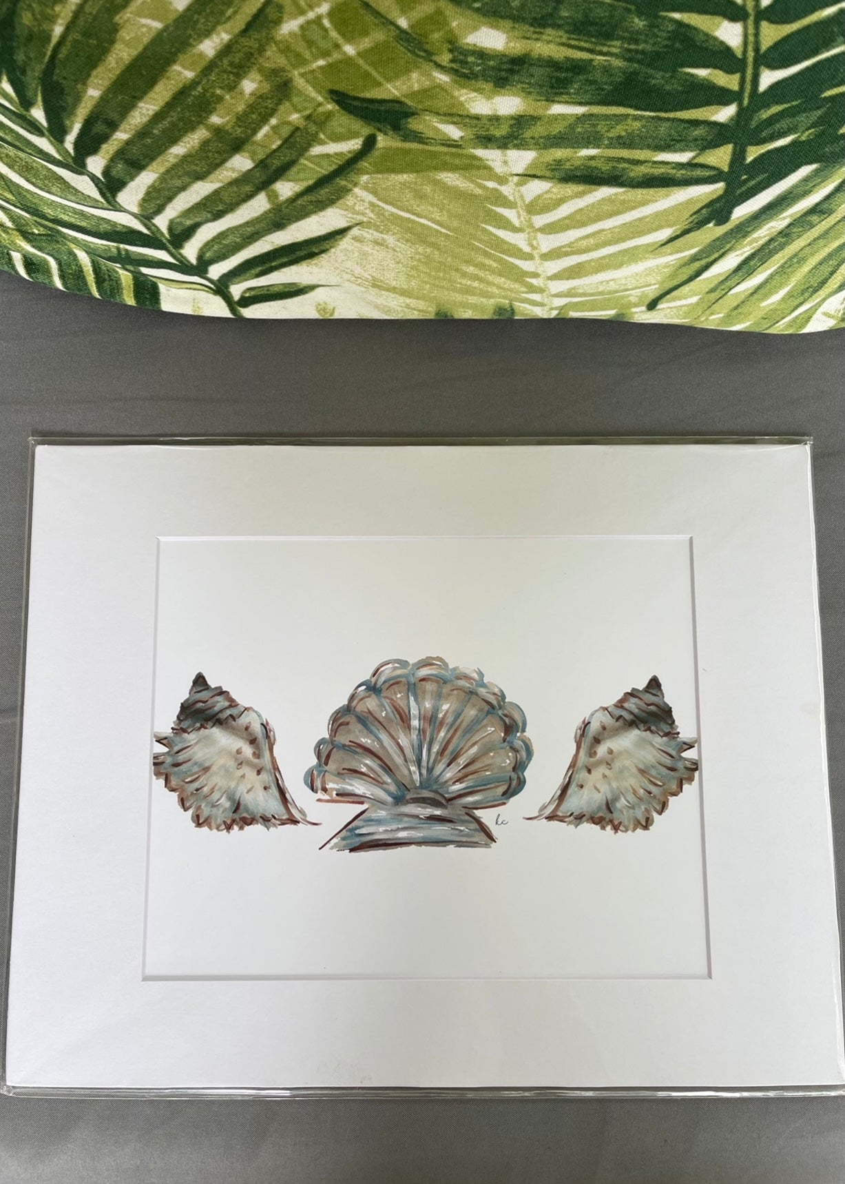 Shells Matted Print – Halfpintdesigns